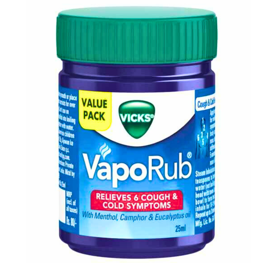 VICKS VAPORUB 25 ML CREAM – Maratha Shop